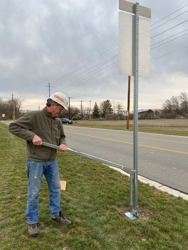 JackJaw® 515 Super Square Sign Post Puller 1.75" - 2.25" - Construction ...